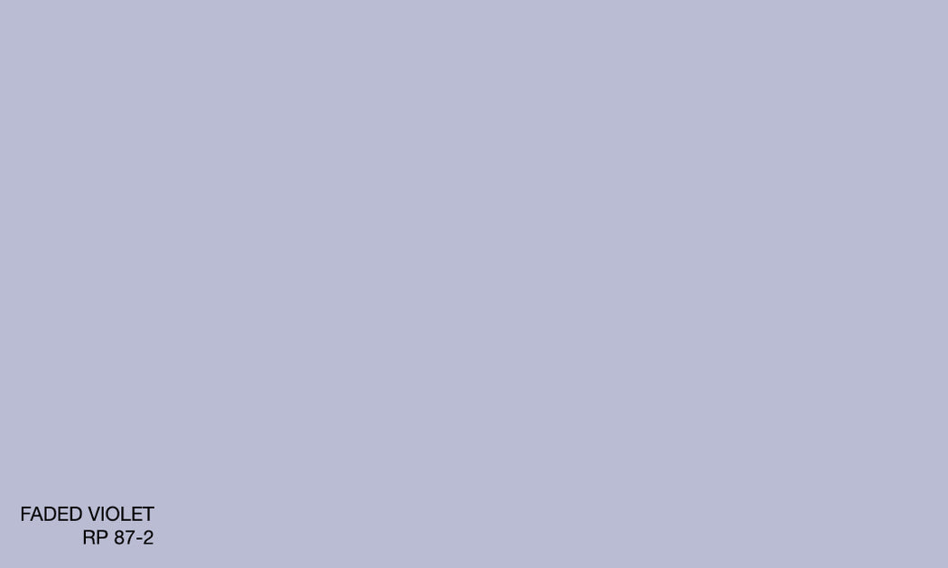 FADED VIOLET RP 87-2 R.ONE – Raffles Paint Pte Ltd