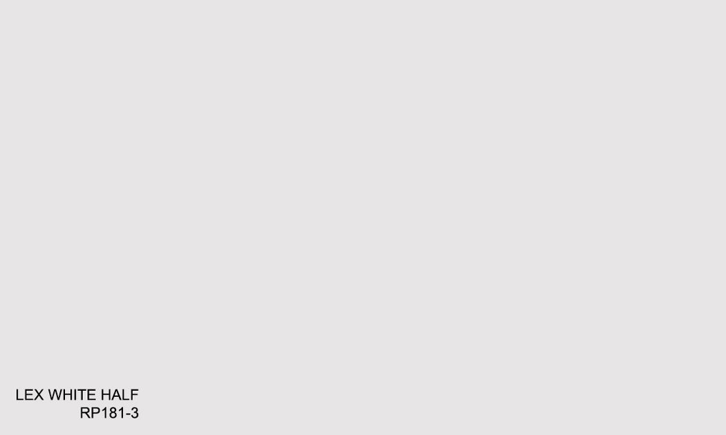 LEX WHITE HALF RP 181-3 (R.ONE) – Raffles Paint Pte Ltd