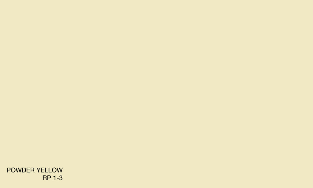 POWDER YELLOW RP 1-3 (R.BABY) – Raffles Paint Pte Ltd
